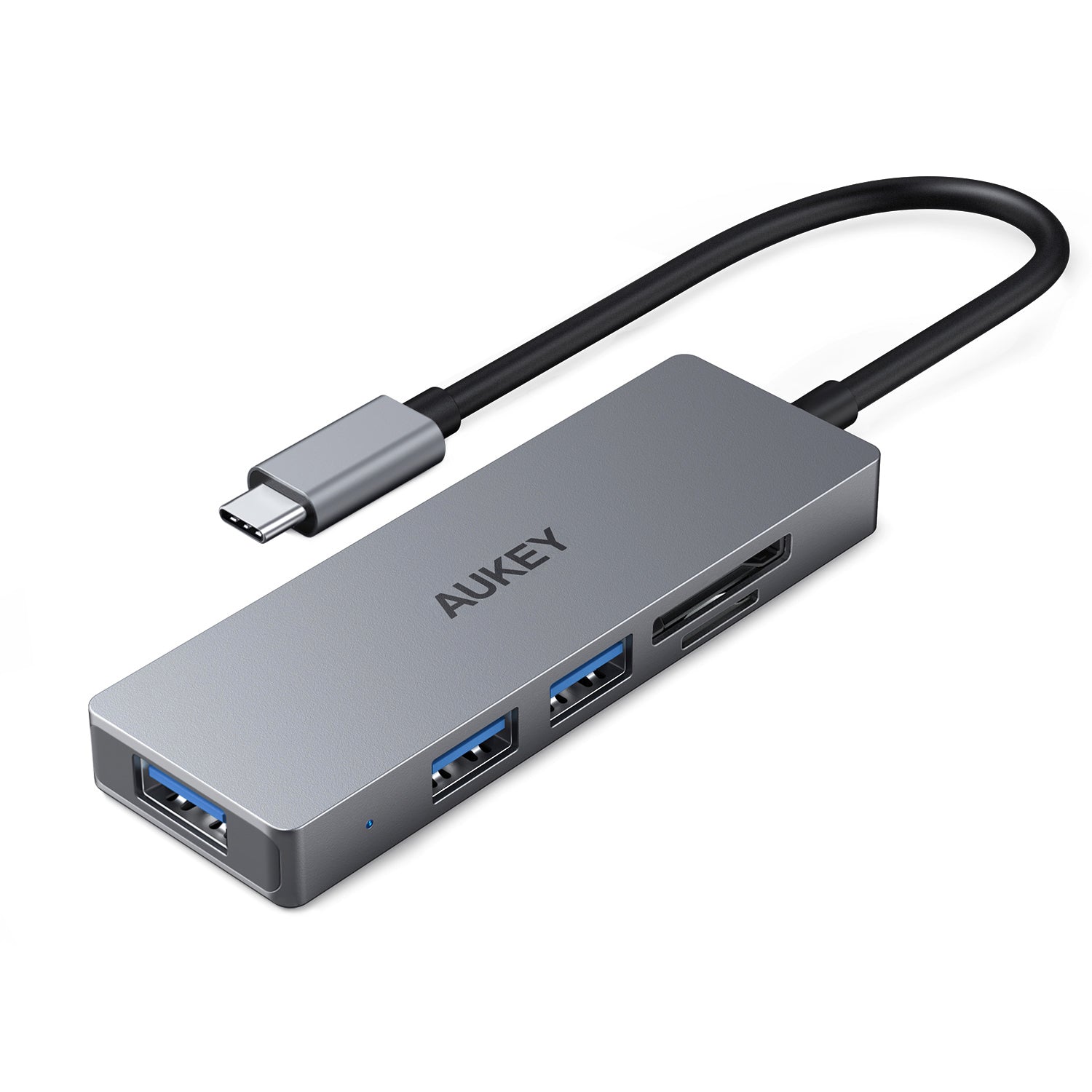 CB-C63 3 USB 3.1 Port with Card Reader Hub – Aukey Singapore